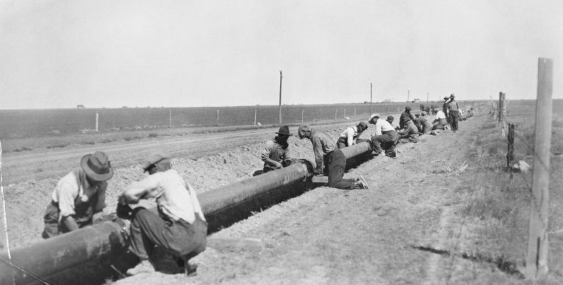 THE STORY OF HOW THE FIRST GAS PIPELINE WAS BUILT IN ALBERTA - edmonton ...